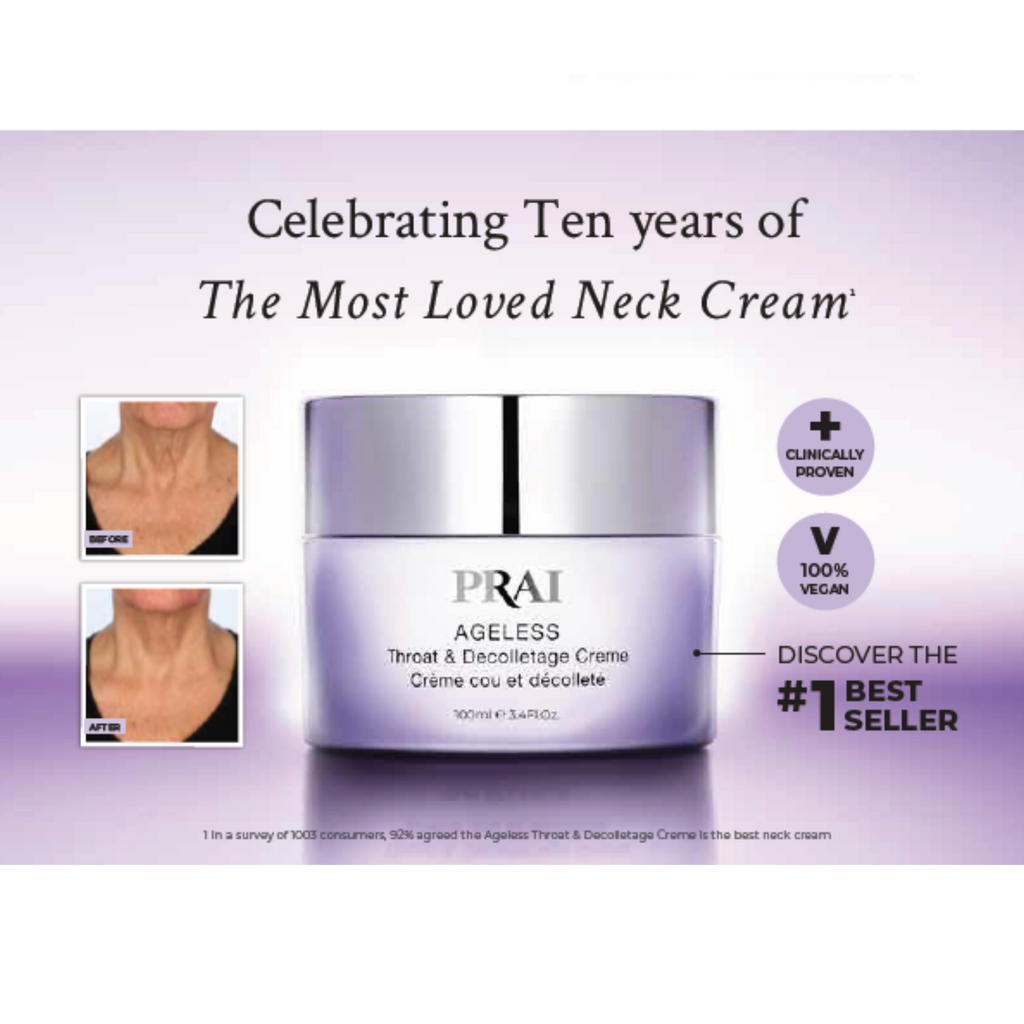 PRAI Ageless Throat and Decolletage Crème 2x100ml Duo – Beauty Boat
